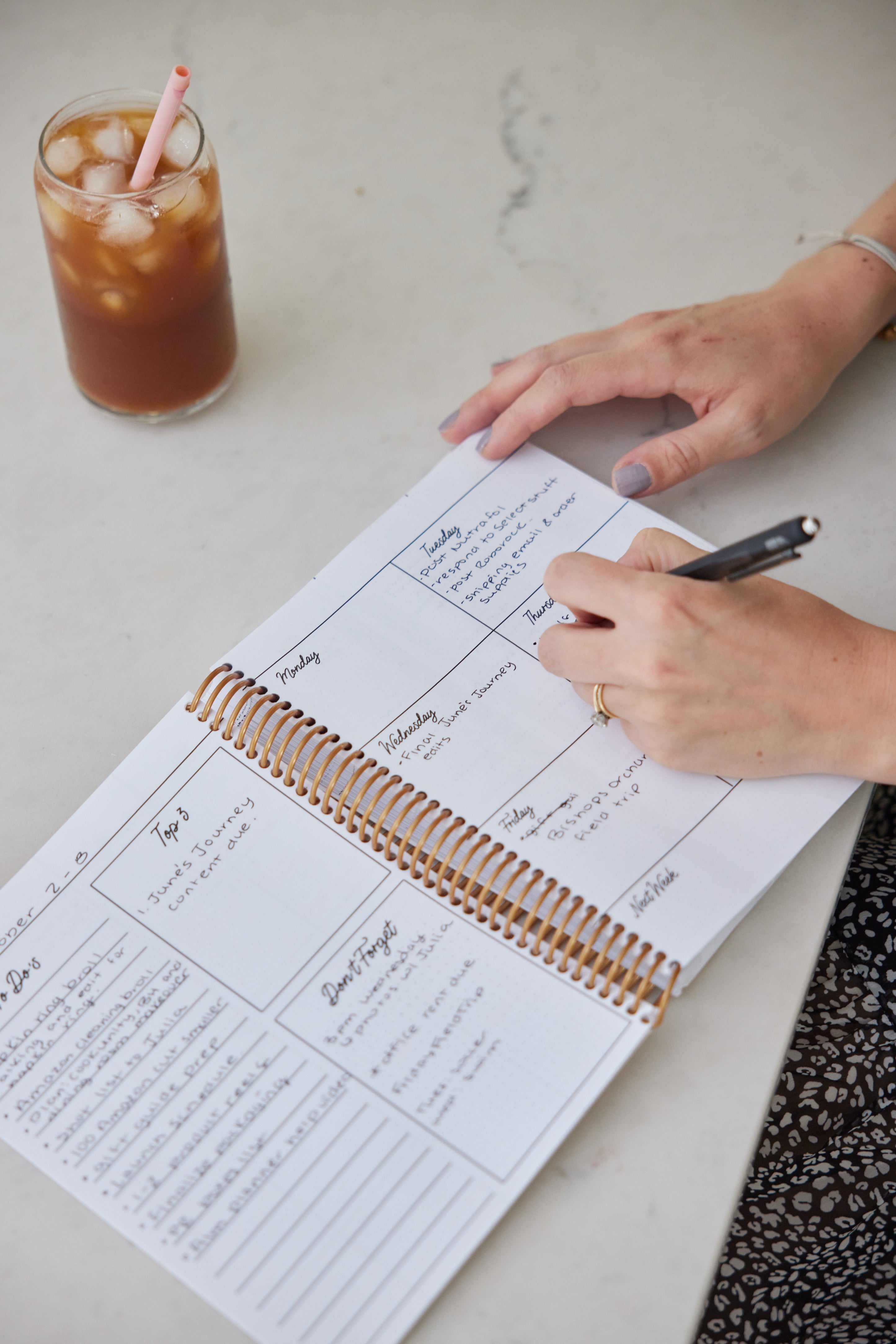 Caffeinate & Conquer™ Weekly Planner – Caffeinate and Conquer